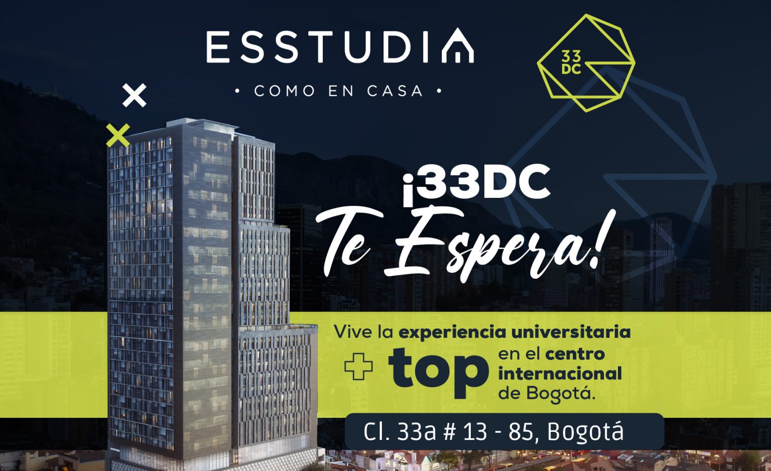 Esstudia 33DC Centro Internacional - Esstudia Residencias Universitarias